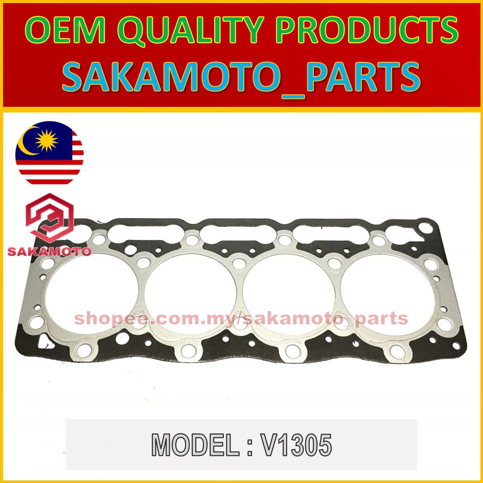 KUBOTA V1305 HEAD GASKET ABESTOS OEM | Shopee Malaysia