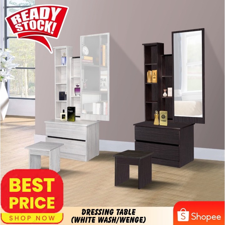 Meja Solek/dressing set (READY STOCK) | Shopee Malaysia