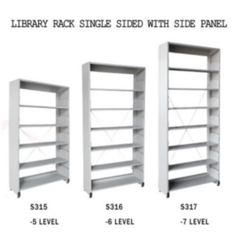 STEEL LIBRARY RACK | RAK BUKU | Shopee Malaysia