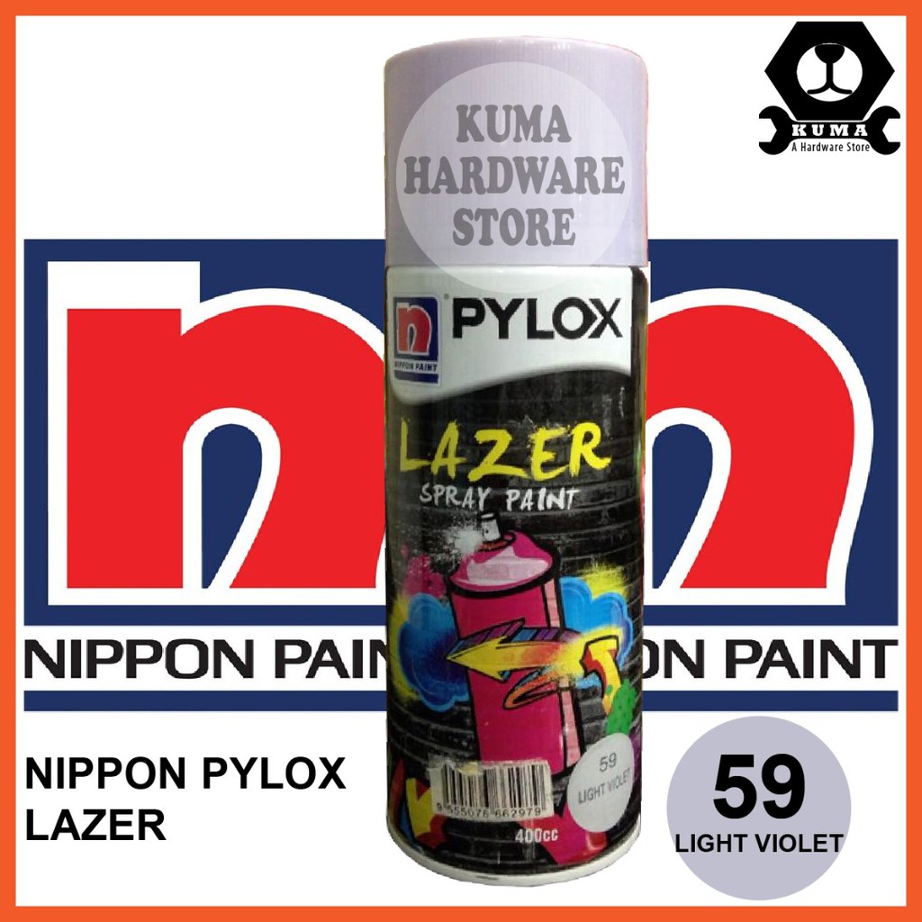 NIPPON PYLOX SPRAY PAINT- 59 LIGHT VIOLET | Shopee Malaysia