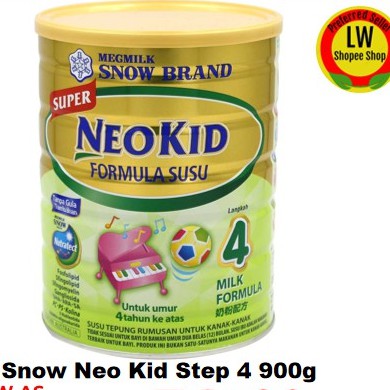 Snow Neo Kid Step 4 Growing-Up Milk Formula 900g | Shopee Malaysia