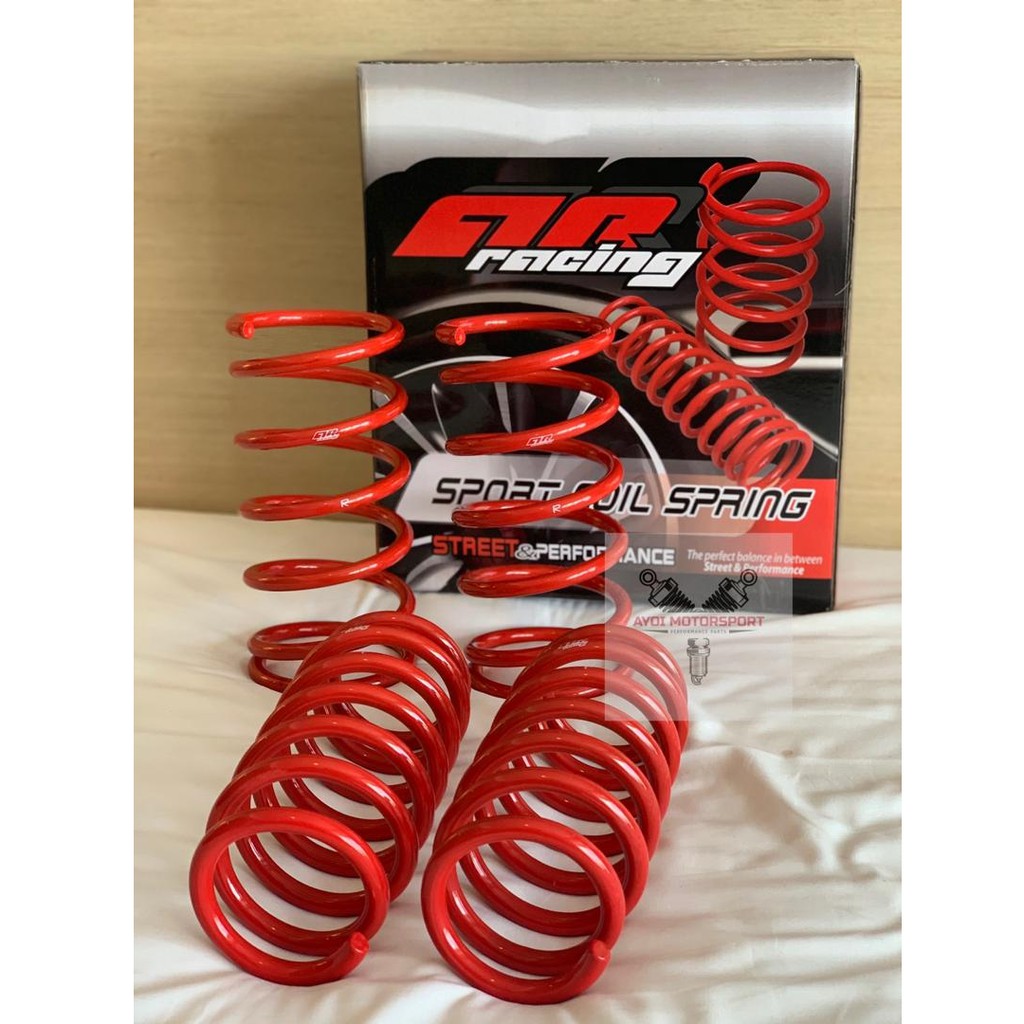 PROTON AR RACING SPORT COIL SPRING SET LOWERED (ORIGINAL BRAND) WIRA ...