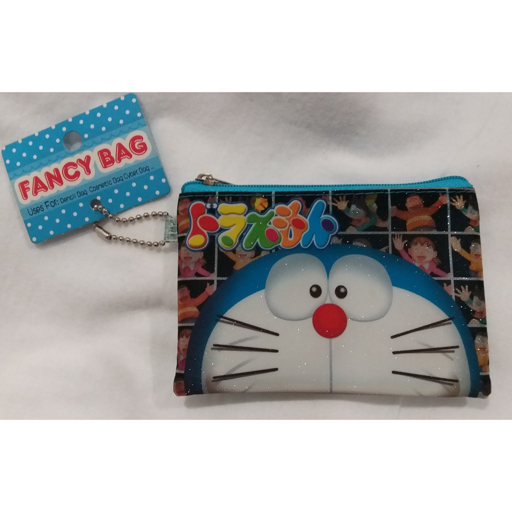Doraemon Coin Pouches (Shining material) | Shopee Malaysia