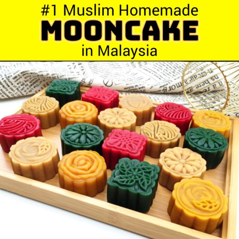 Halal Mooncake Kuih Bulan by Mimilala Kurang Manis, Sedap Dan Lembut ...