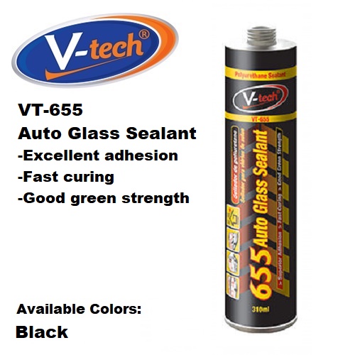 V-TECH VT-655 Auto Glass Windscreen Bonding Sealant 310ml | Shopee Malaysia