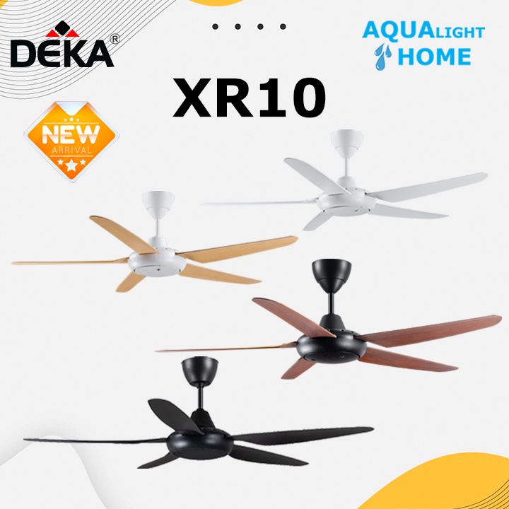 DEKA XR10 56Inch 5 Blades 5 Speed AC Motor with Remote Control Deka ...