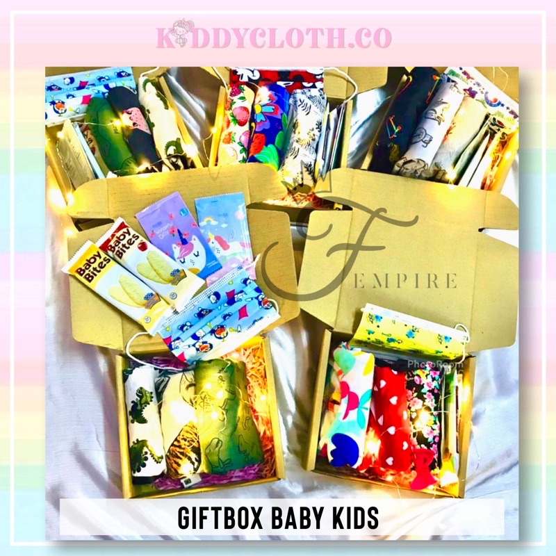 GIFT BOX COMBO BAJU BABY & KIDS | Shopee Malaysia