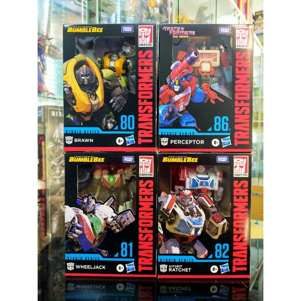 Transformers Studio Series SS 86 Deluxe Arcee /Ironhide /Perceptor ...