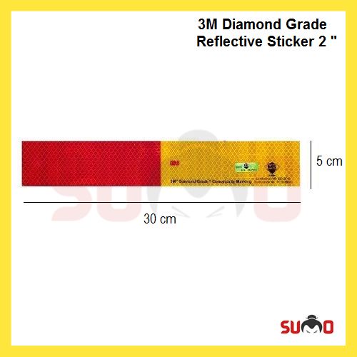 3M Sirim-Certified Diamond Grade Conspicuity Marking Reflective ...