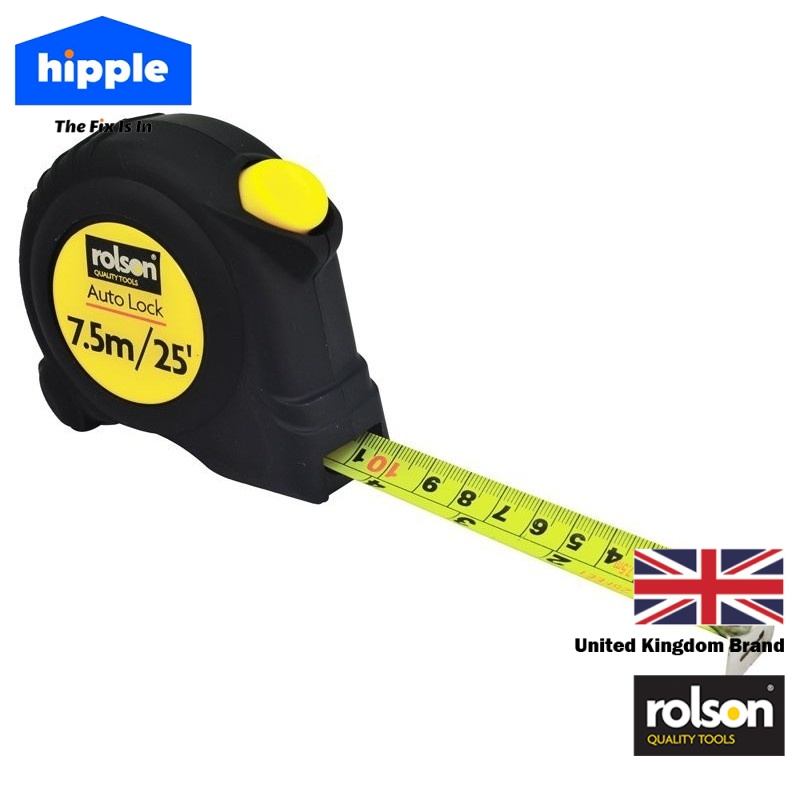 Rolson Tape Measure (7.5m) 50567 | Shopee Malaysia