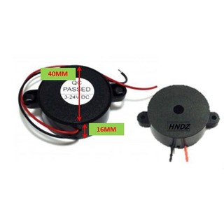 Large Piezo Buzzer 3V-24V 12V DC Continuous / Intermittent Sound ...