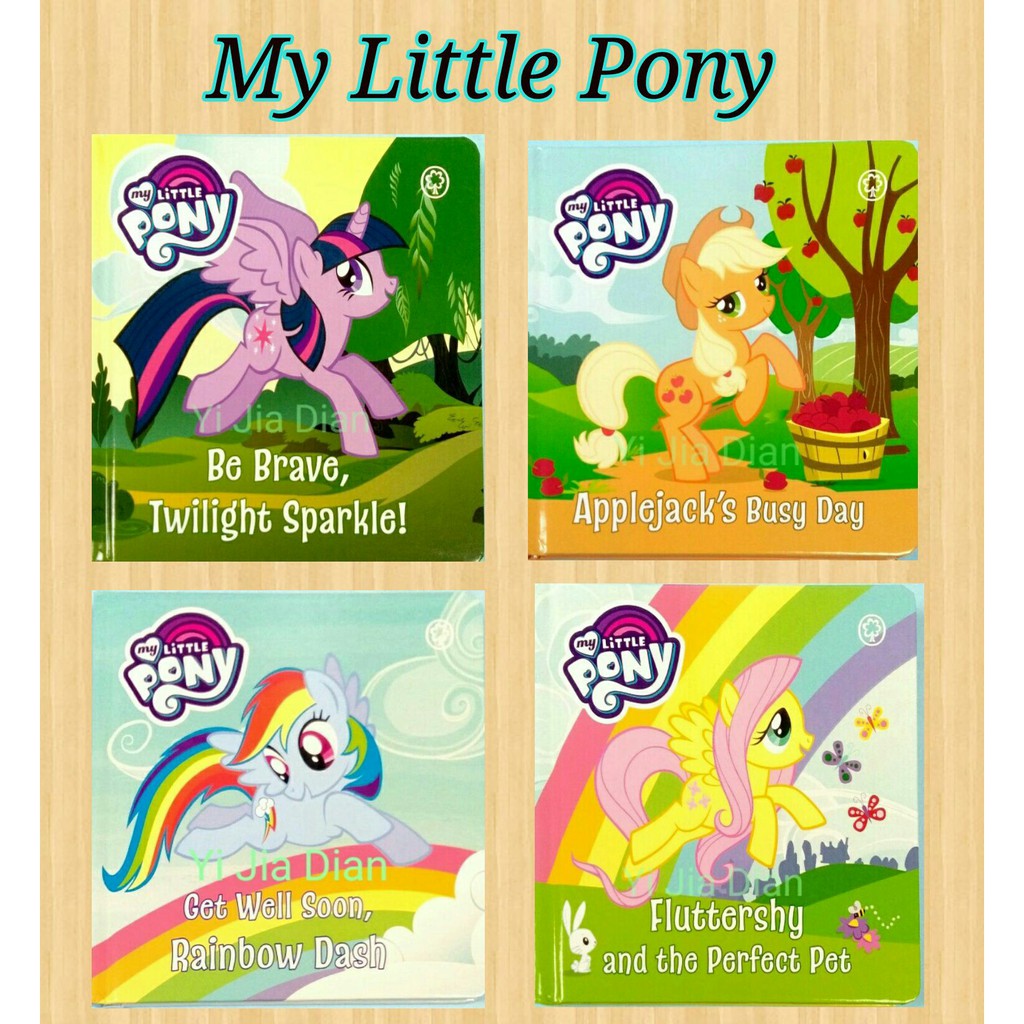 My Little Pony Genuine Board Books | Shopee Malaysia