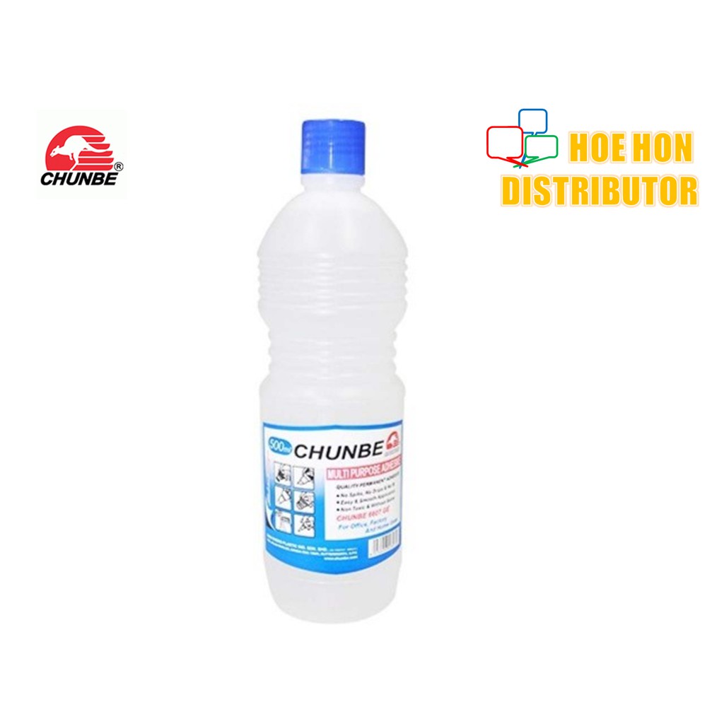 Chunbe All Purpose Adhesive Glue Gam Cecair 1000ml 1L 5505 GE | Shopee ...