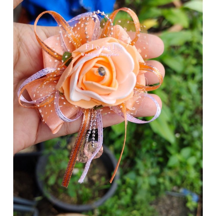 Rozek bunga/ bunga kendarat/ bunga dada (dengan safety pin) | Shopee ...