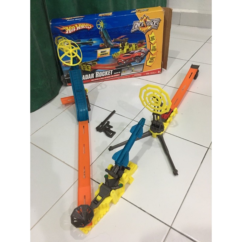 HOT WHEELS Radar Rocket set(2nd hand) | Shopee Malaysia