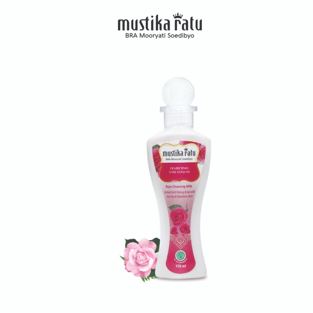 Mustika Ratu Pembersih Sari Mawar For Dry & Sensitive Skin 150ml ...