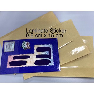 Roadtax / Road Tax Laminate Sticker (9.5cm x 15cm) 1x | Shopee Malaysia