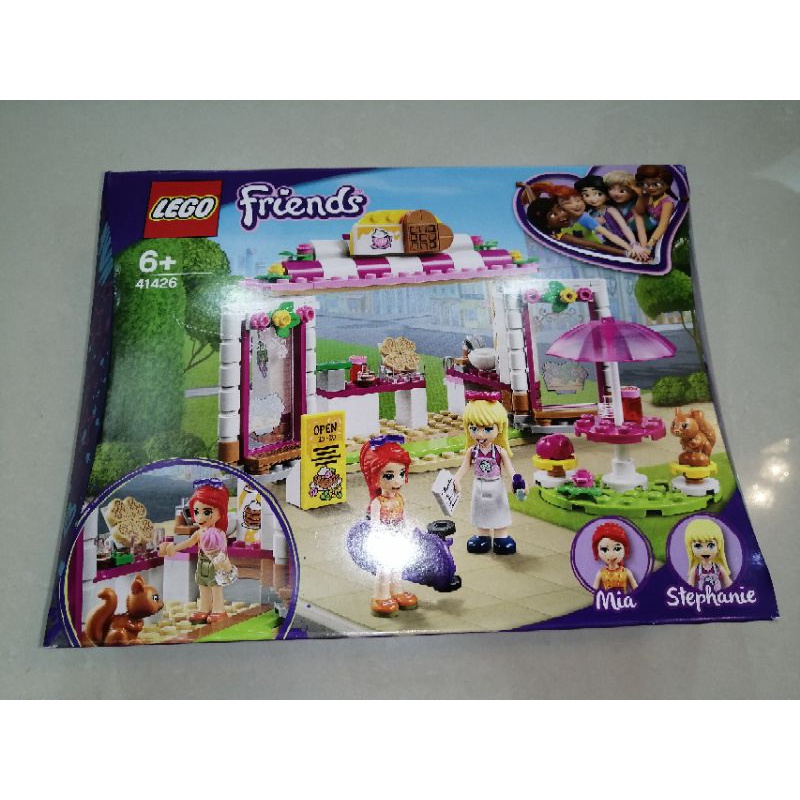 Lego 41426 Friends Heartlake City Park Cafe Mia Stephanie Shop | Shopee ...