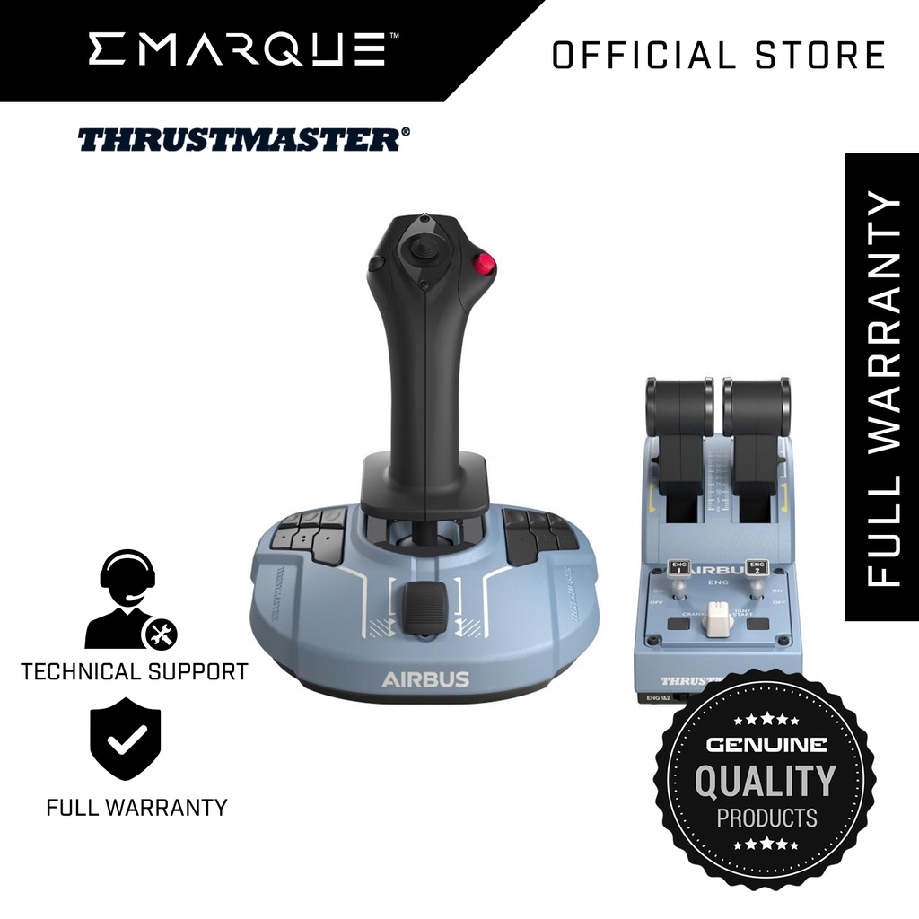 // Thrustmaster TCA Officer Pack Airbus Edition - Flight Simulator ...