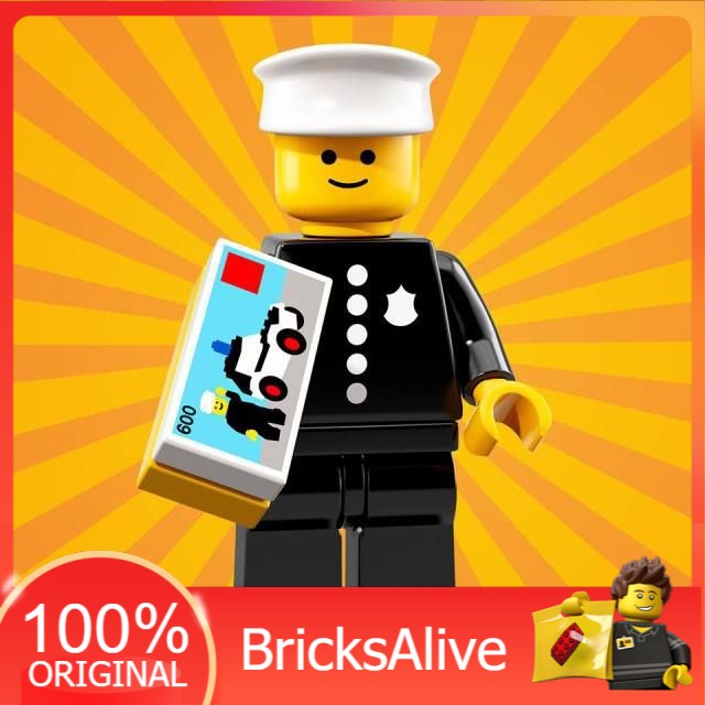 LEGO MINIFIGURES CMF Series 18 Party : 1978 Police Officer MISP 71021 ...