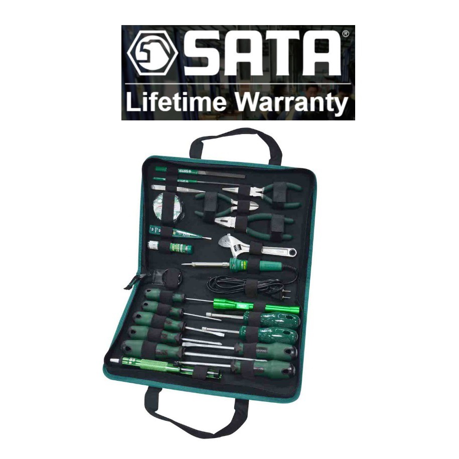Sata 03780 Electrician Tools Set (NEW & ORI SATA) | Shopee Malaysia