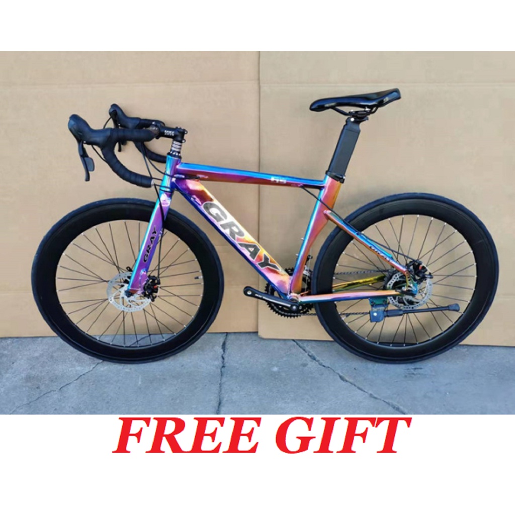 Road Bike RB 700C Aluminium Alloy Frame 48 & 52 Size Chameleon / Blue ...