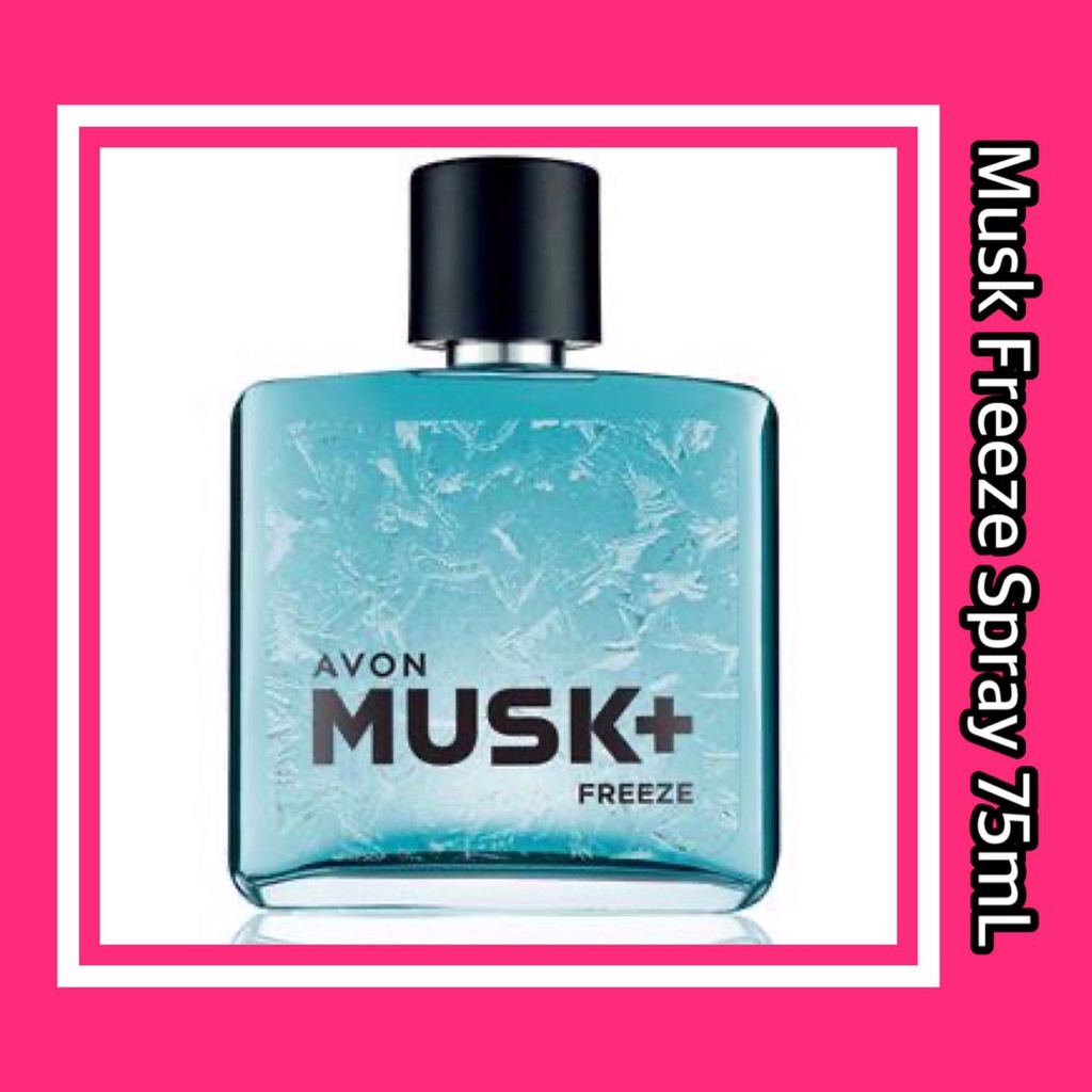 AVON MUSK FOR MEN FREEZE + Eau de Cologne 75ml | Shopee Malaysia