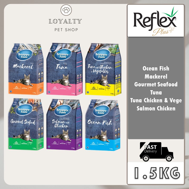 Snappy Tom Cat Food 1.5KG | Shopee Malaysia