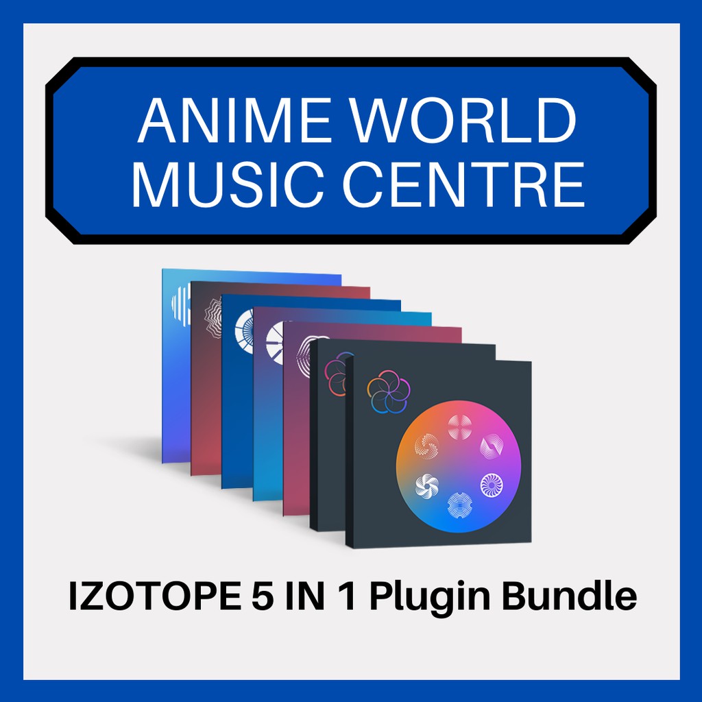 IZotope Plugin Bundle (Ozone 10, Insight 2, RX10 Audio Editor Advanced ...