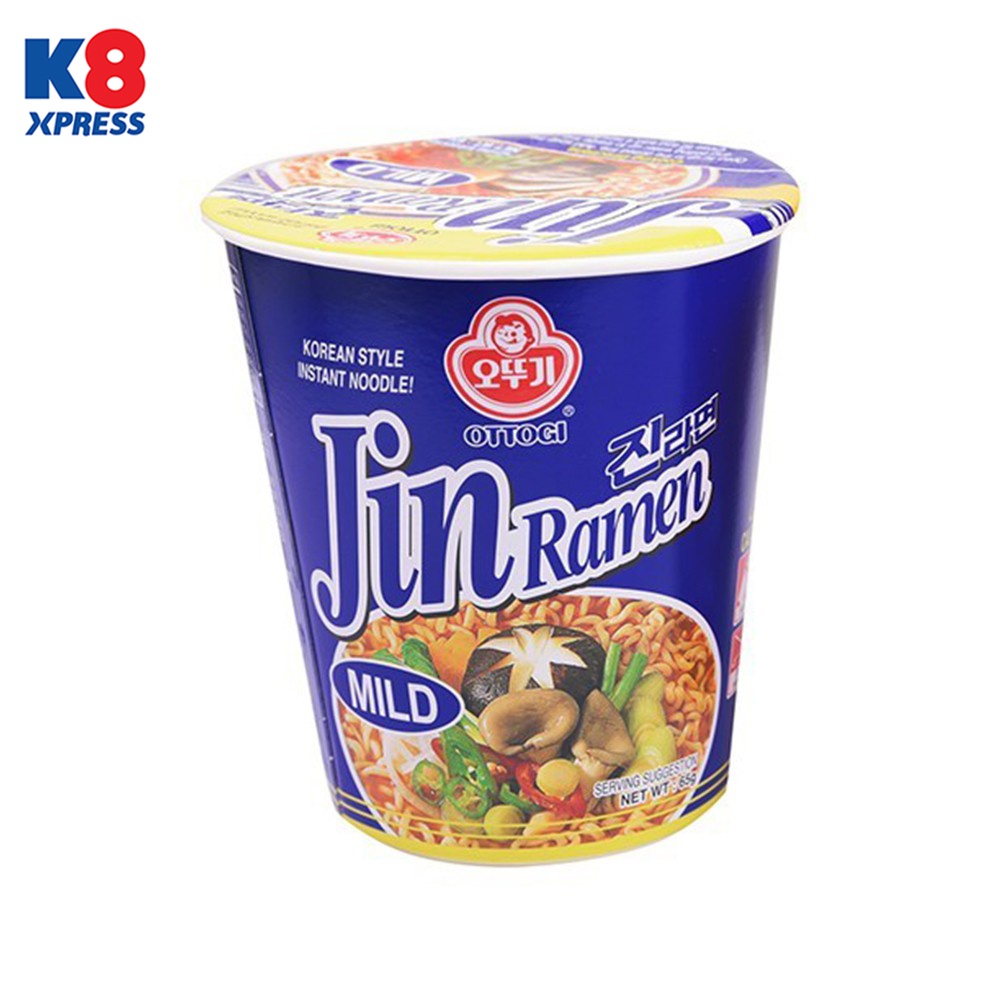 OTTOGI Jin Ramen Mild cup (65G) | Shopee Malaysia