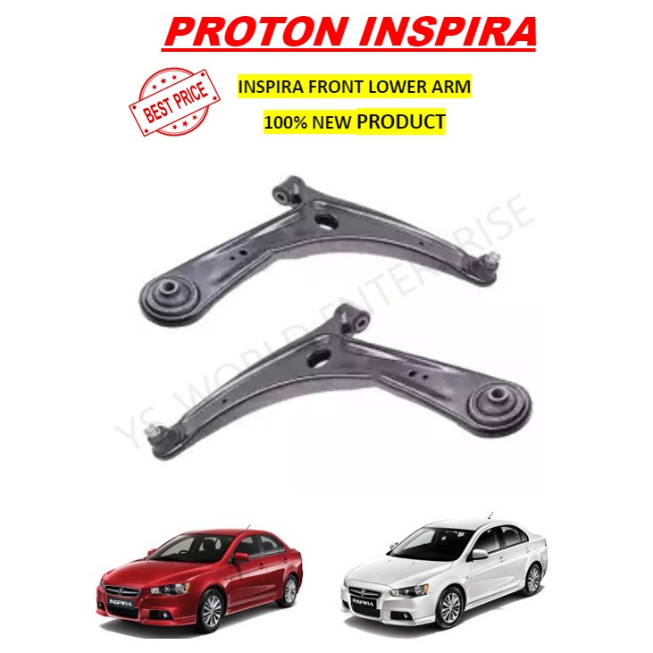 FRONT LOWER ARM LEFT/RIGHT - PROTON INSPIRA (2010-2015) | Shopee Malaysia