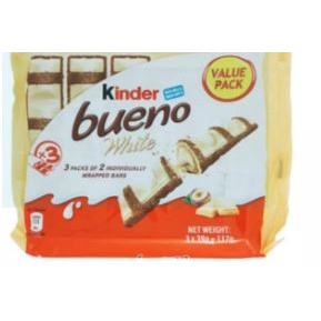 Kinder Bueno White Value Pack (3 Packs Of Individually Wrapped Bars) 117GM | Shopee Malaysia