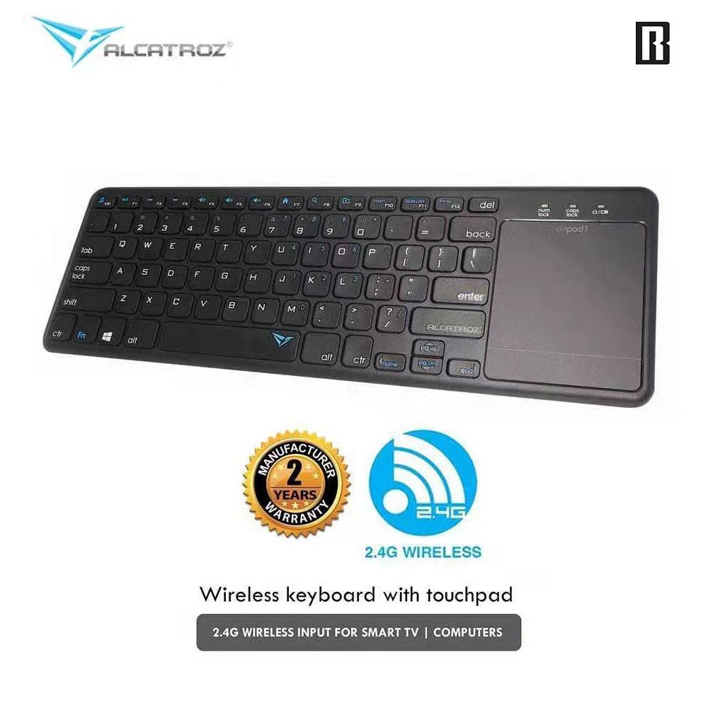 Alcatroz AirPad 1 Wireless Keyboard with Touch Pad (2.4G)/Alcatroz ...