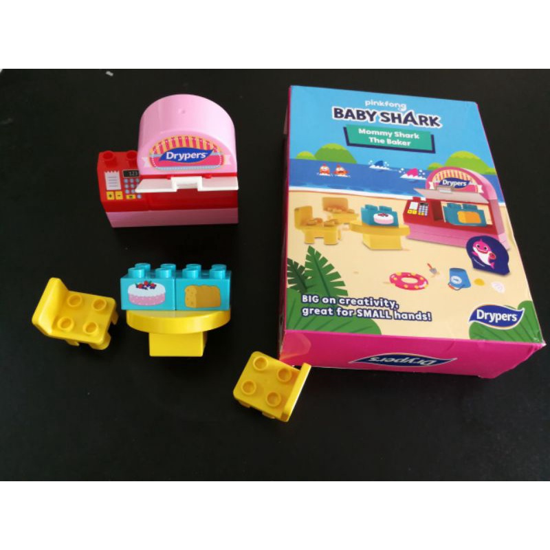 Drypers pinkfong baby shark duplo Lego set | Shopee Malaysia