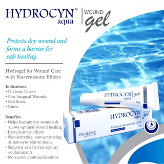 Hydrocyn Aqua Wound Gel 15g | Shopee Malaysia
