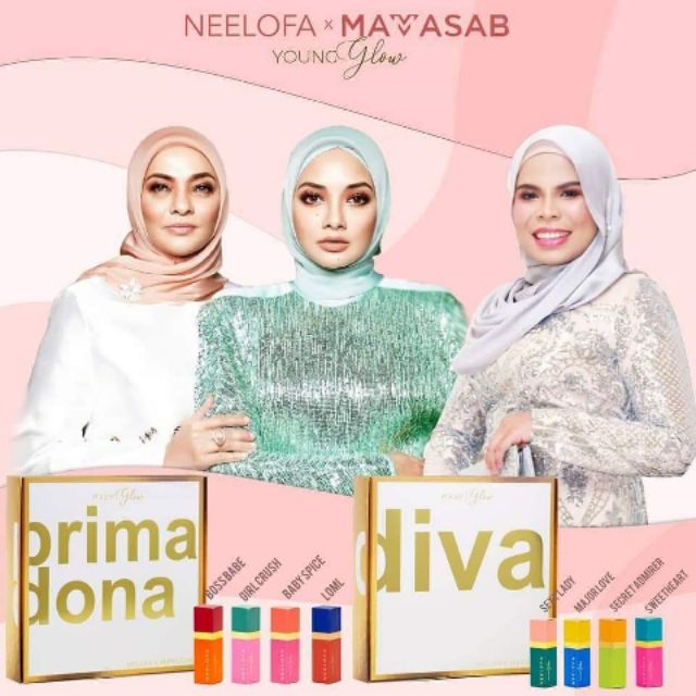 YOUNG & GLOW NEELOFA X MAMASAB EDITION | Shopee Malaysia