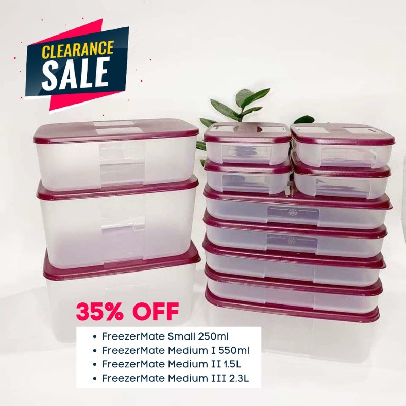 READY STOCK Tupperware FreezerMate Set (Freezer Solution) | Shopee Malaysia