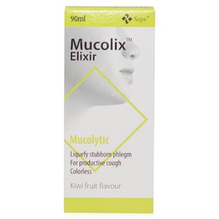Mucolix / Beacolytic/Bromhexine Elixir Syrup 90ml /120ml (Cair Kahak ...