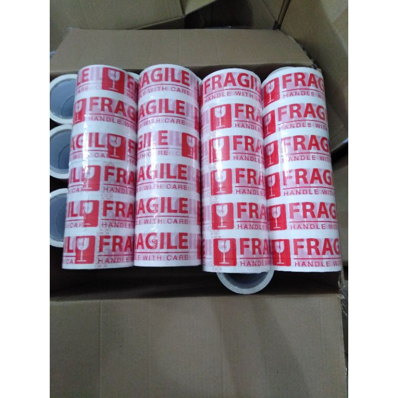 Fragile Opp Tape 48mm x 50 meter(1 Roll) | Shopee Malaysia