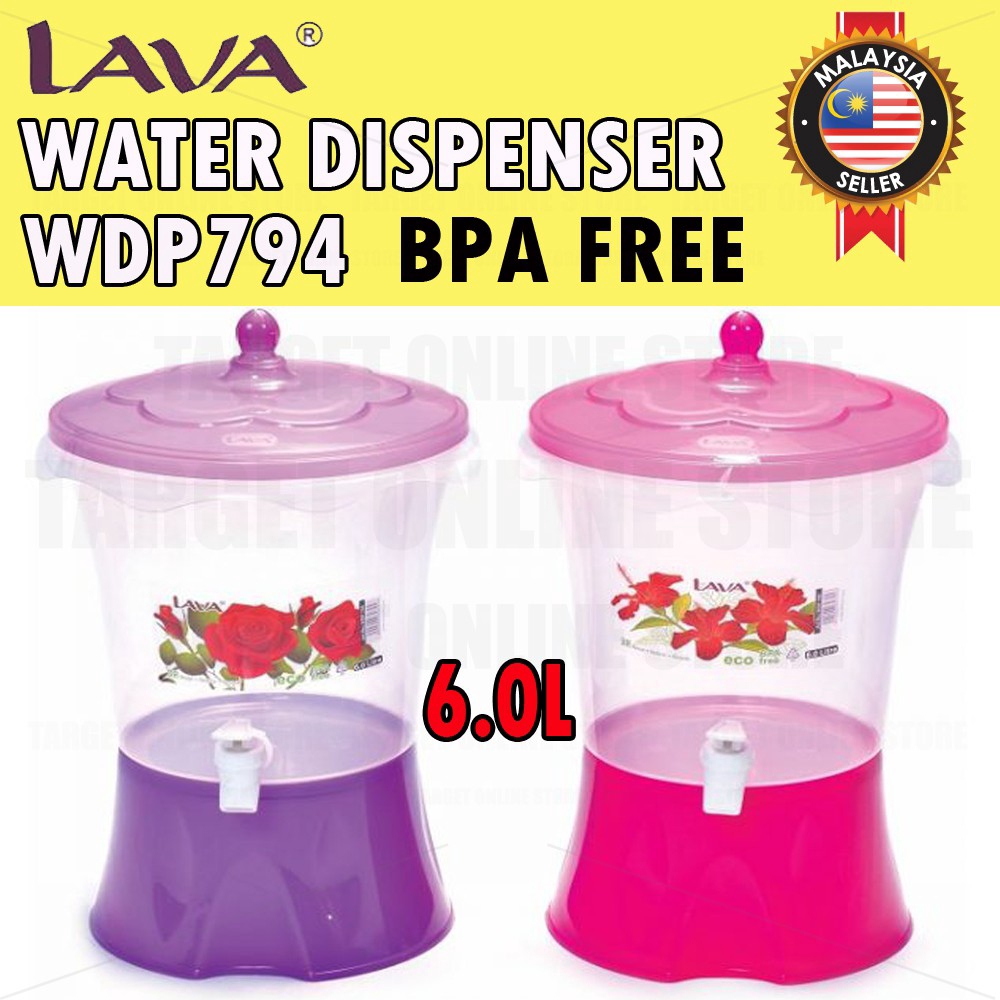 LAVA Water Dispenser ECO BPA Free 6.0 Litre WDP794/Bekas Air/Dispenser ...