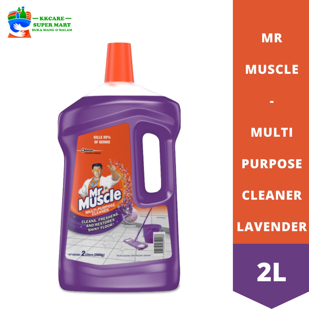 Mr MUscle - Multi-Purpose Cleaner / Lavender - 2L | Shopee Malaysia