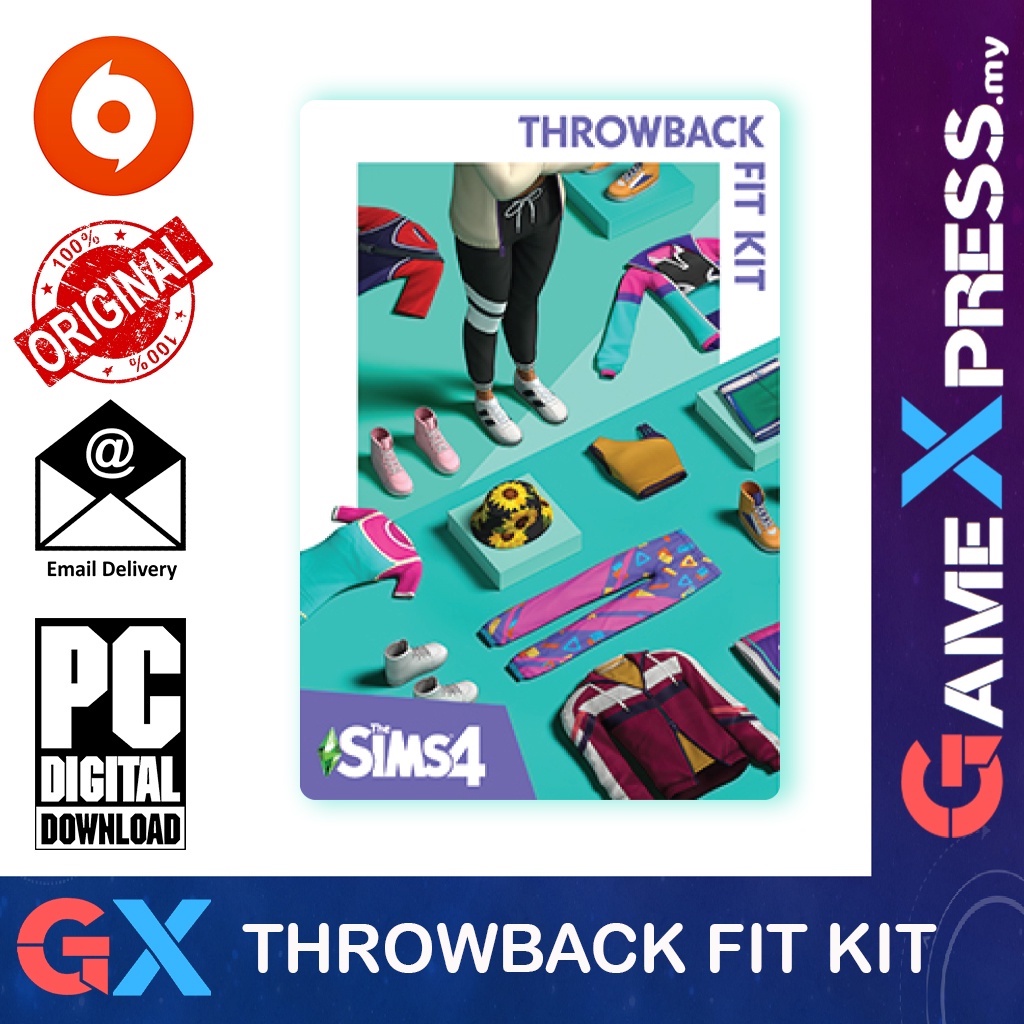 The Sims 4 Throwback Fit Kit Expansion PC / Mac Game Origin Platform ...