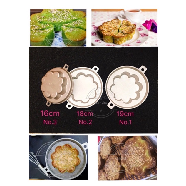 Acuan Kuih Kemboja Bakar Bingka Pandan/Bengkang Mould | Shopee Malaysia