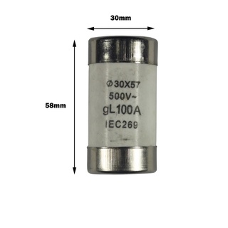 CERAMIC CUT OUT FUSE 63A / 100A /22 X 58MM / 30 X58MM FUSE / FUSE METER ...