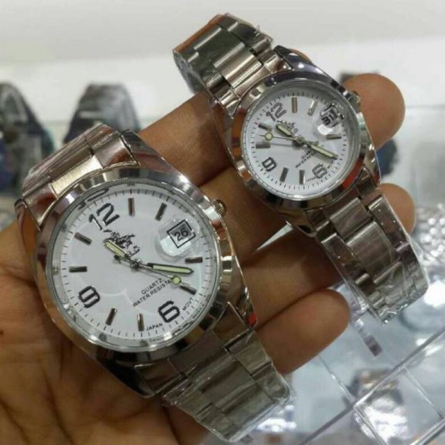Polo couple watch jam tangan couple | Shopee Malaysia