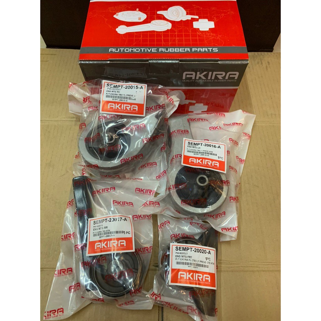 Akira Engine Mounting Set Proton Exora 'Turbo' / Preve (A) with 6 ...