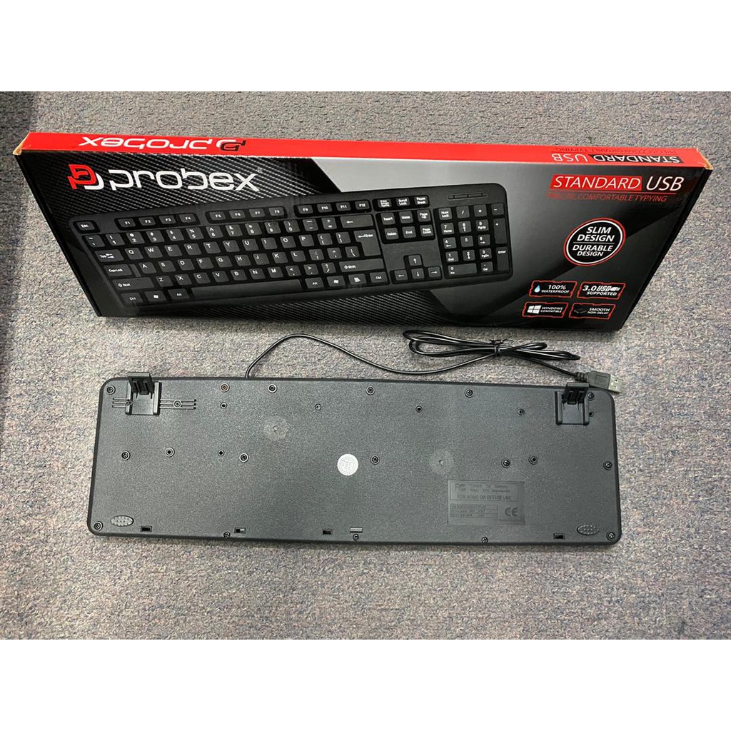 PROBEX USB STANDARD KEYBOARD (KB-USB) | Shopee Malaysia