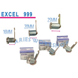 EXCEL CAM LOCK 999 DRAWER LOCK 16MM/20MM/25MM/30MM | Shopee Malaysia