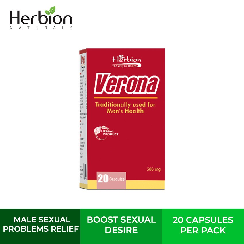 Herbion Verona Capsules with Tribulus Terrestris, Desmodium gangeticum ...