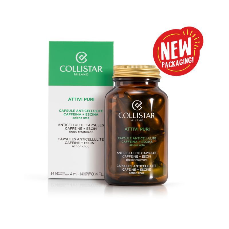 Collistar Pure Actives Anti-Cellulite Capsules (14 Capsules) | Shopee ...